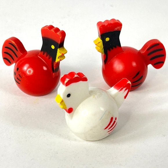 Fisher-Price | Toys | Fisher Price 3 Rooster Hen Chicken Bundle Vintage ...